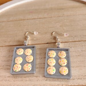 Custom Cookie Sheet Pan Baking Earrings - Etsy