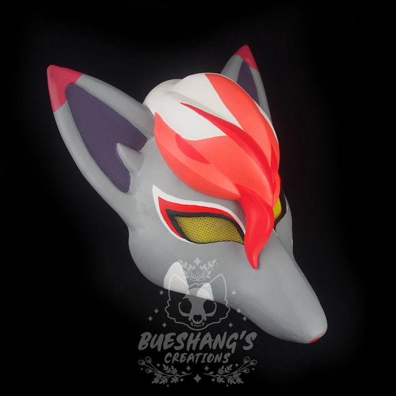 Fox Face Mask - Etsy