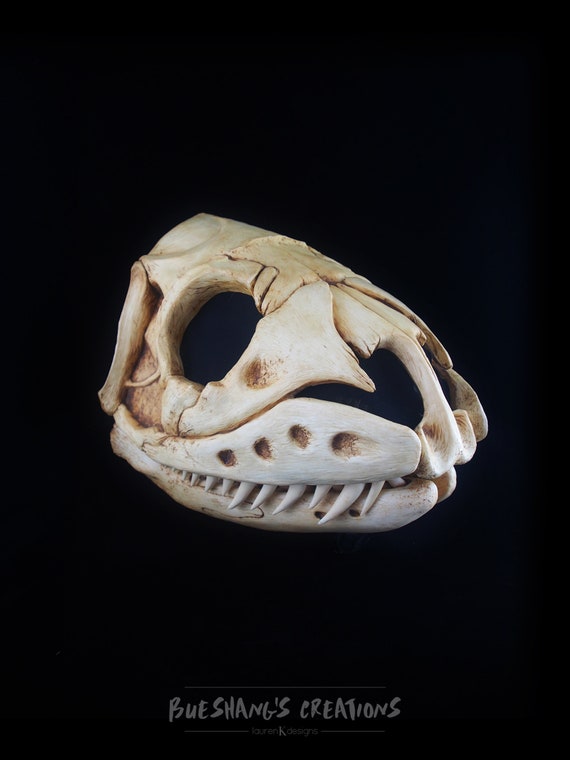 Snake Skull Mask Full | Etsy