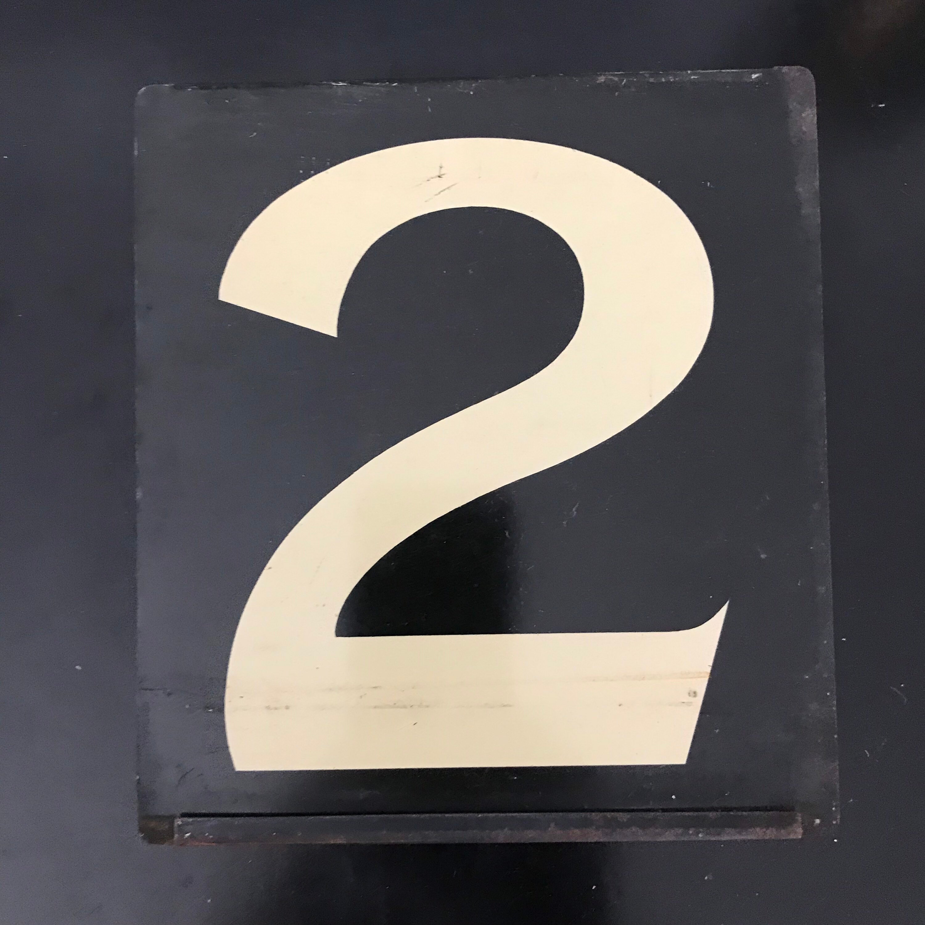 Antique Gas Station Sign Number 2 Boston Moore and Kling - Etsy