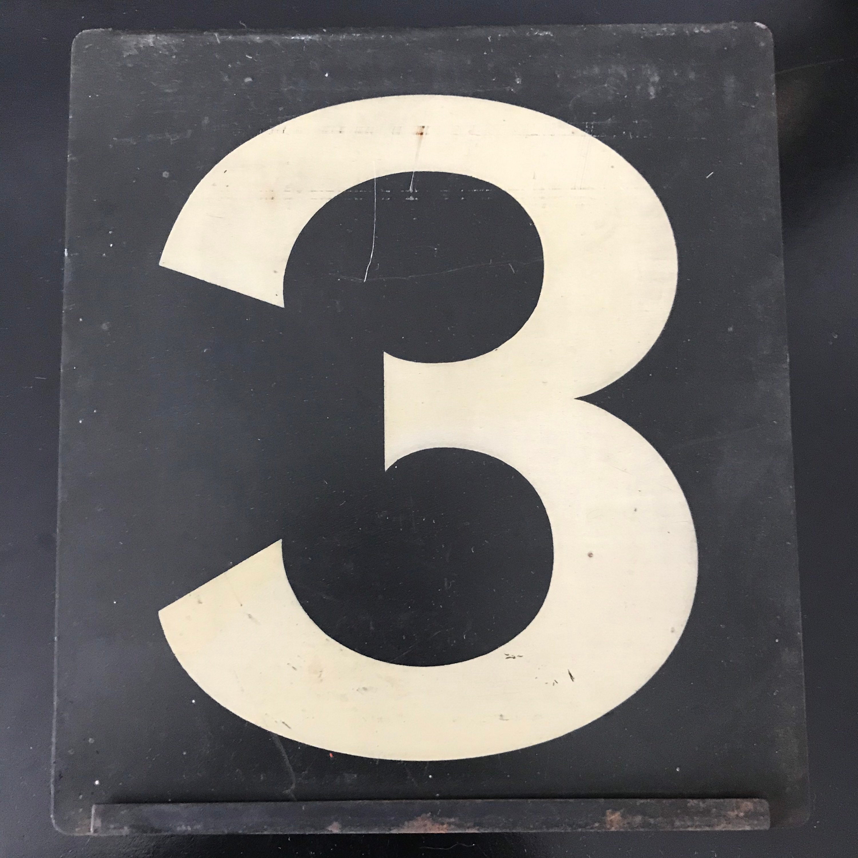 Antique Gas Station Sign Number 3 Boston Moore and Kling Petroleum ...
