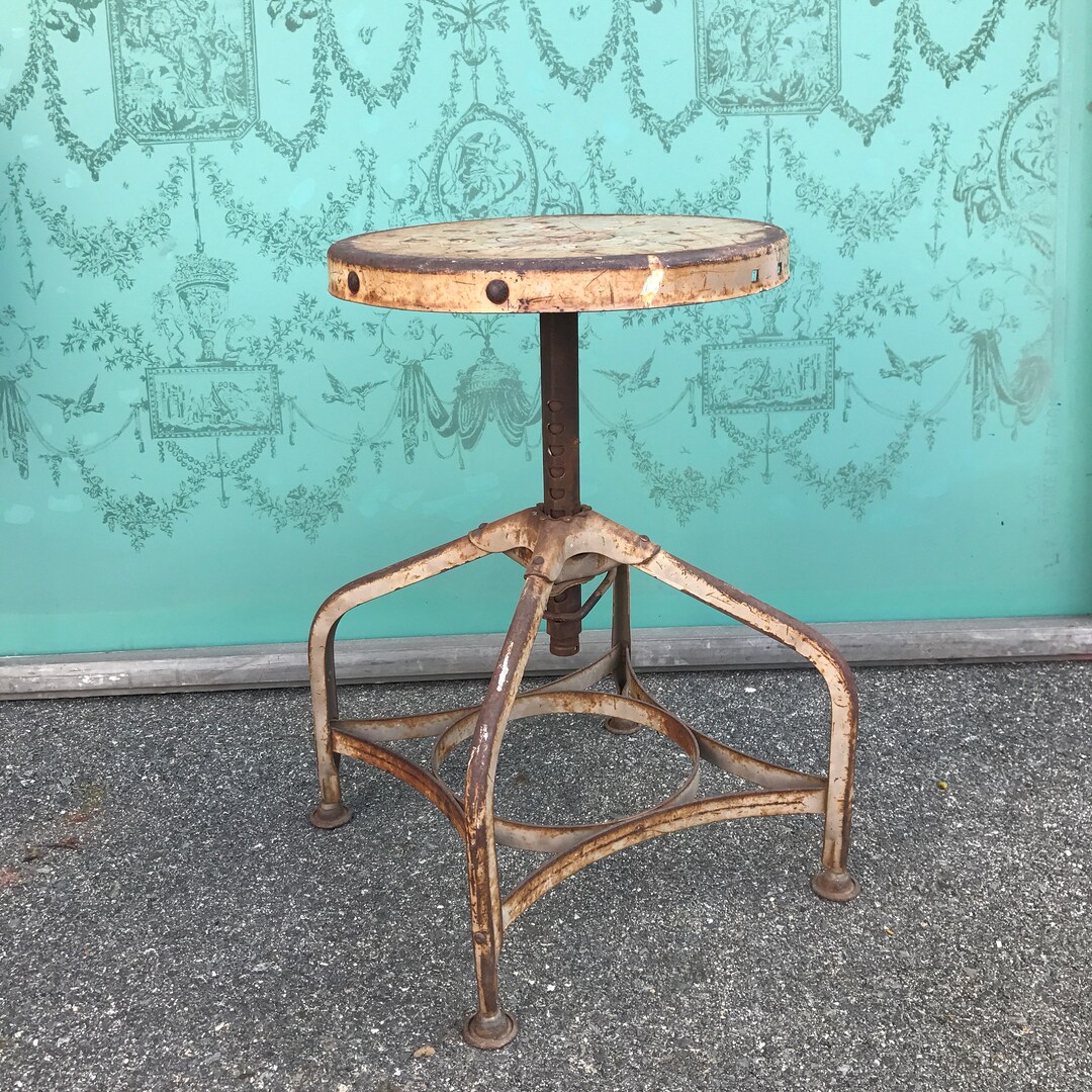 Industrial Mechanical Stool Vintage Mid Century Stool Stool Modern ...