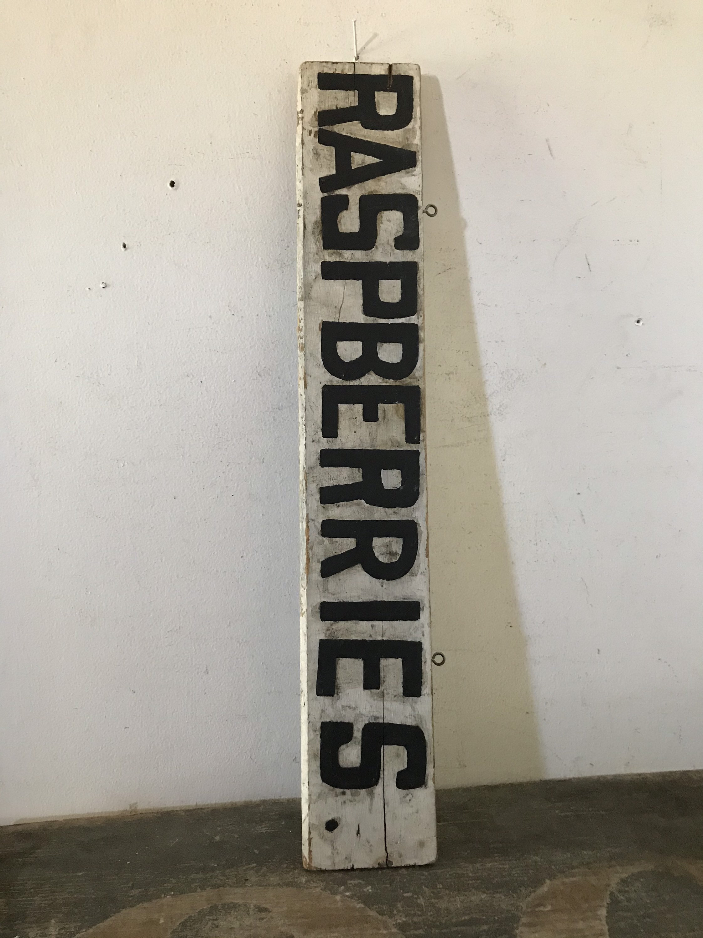 Antique Raspberries Sign Berry Sign Fruit Sign Antique Wood Sign ...