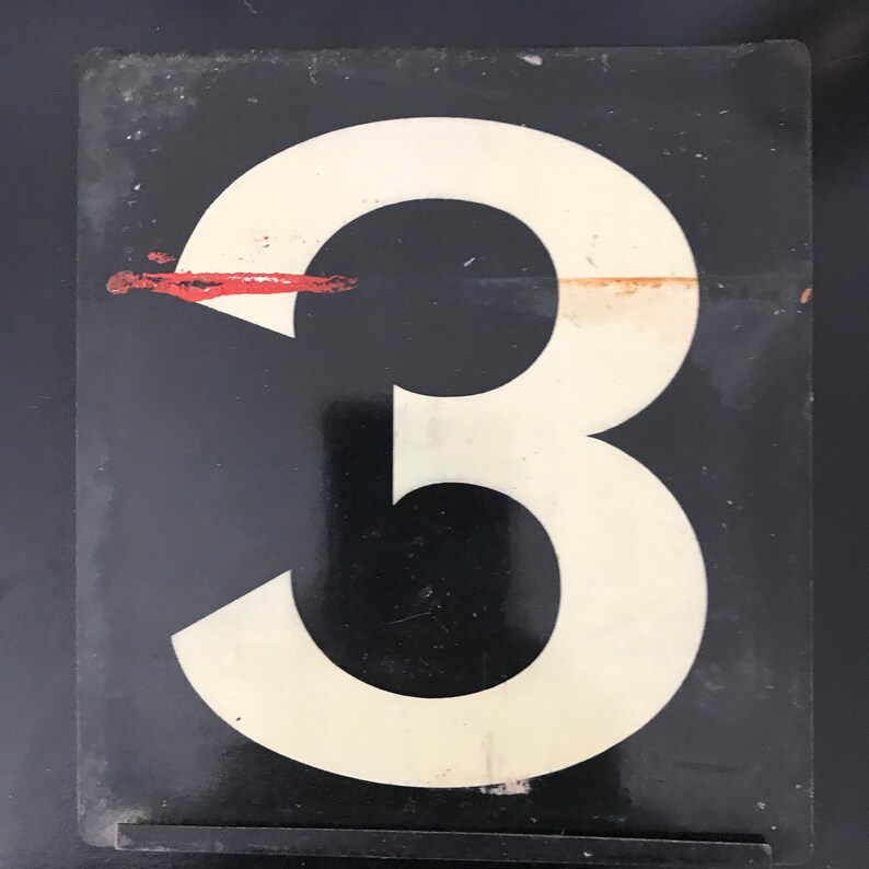 Antique Gas Station Sign Number 3 Boston Moore and Kling Petroleum ...
