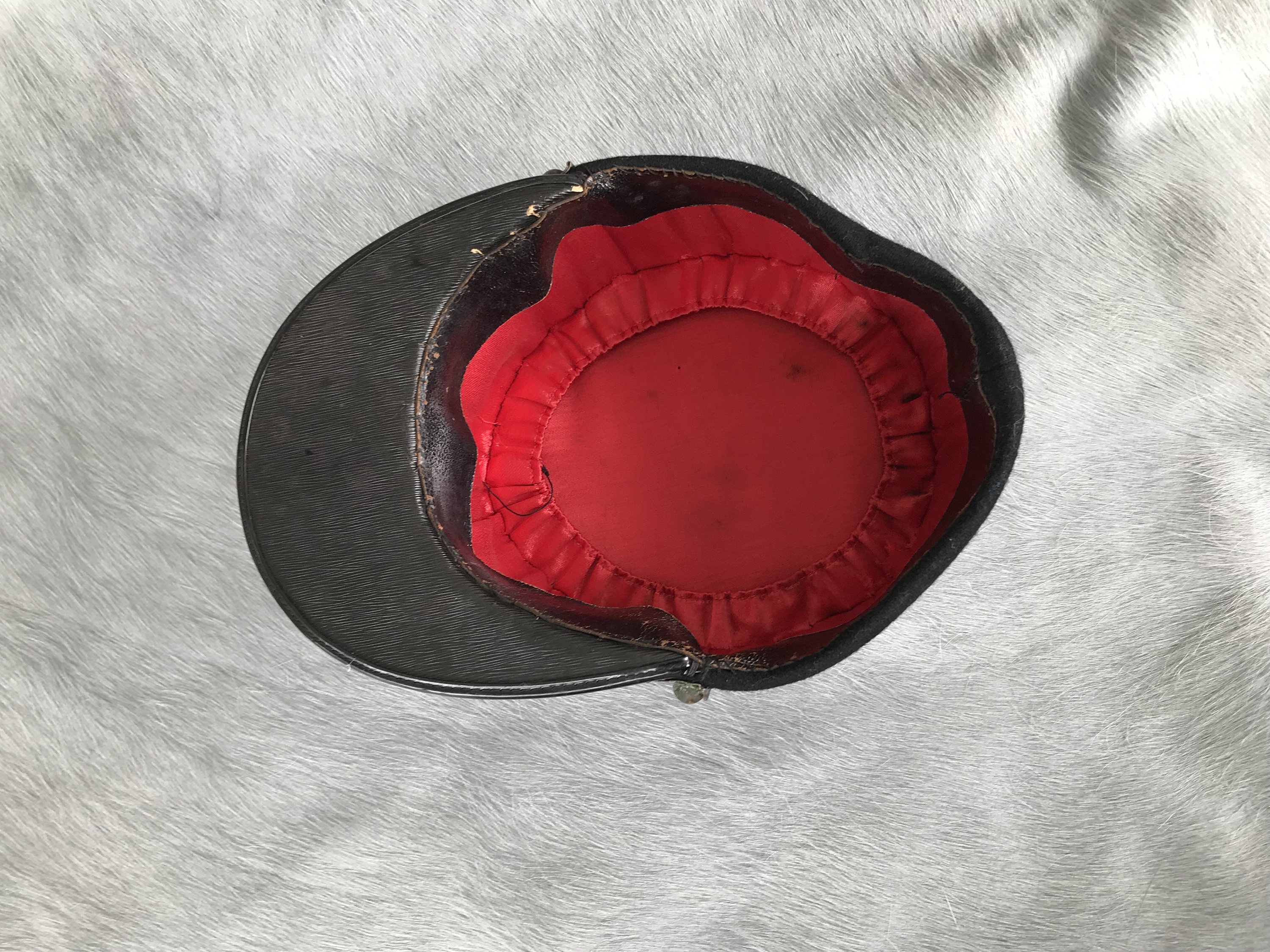 Antique French Army Cap Hat Dress Military Clothing Uniform Militaria ...