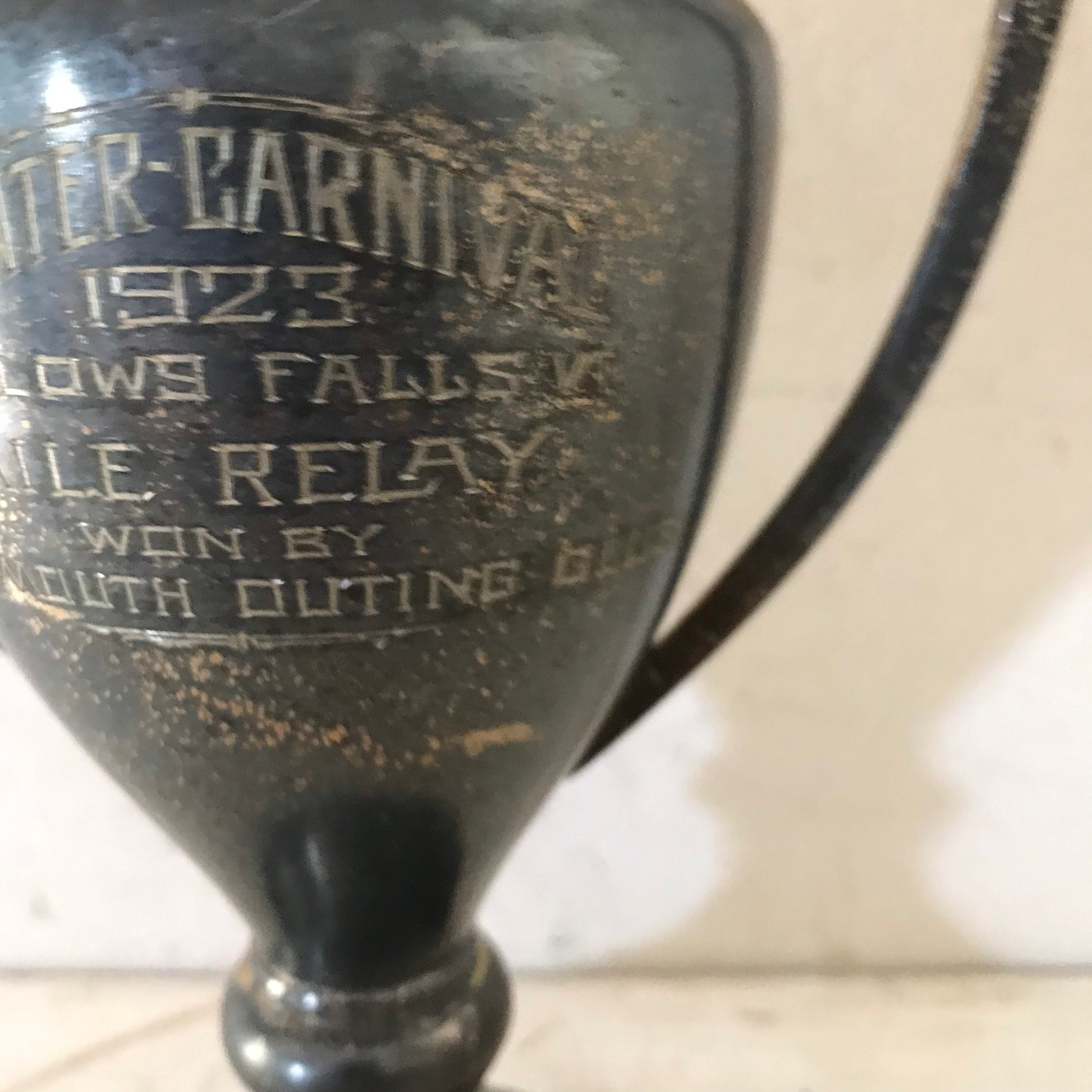 Antique Dartmouth Trophy Cup Winter Carnival Race Outing Club Silver ...