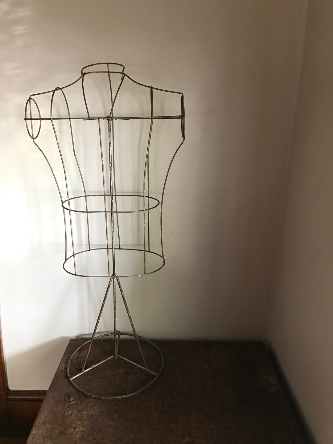 Antique French Wire Mannequin Mid Century Menswear Torso Haberdashery ...