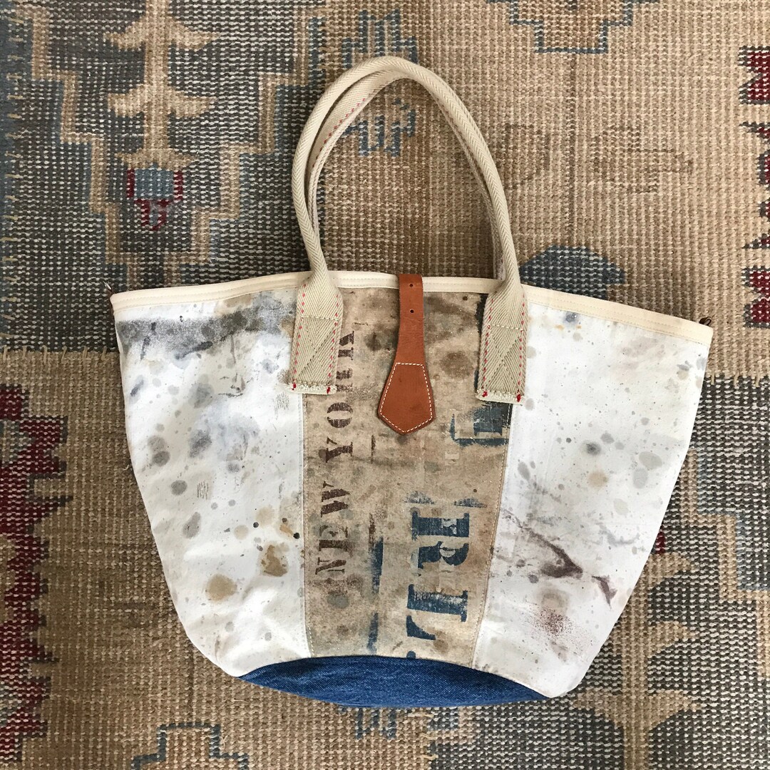 Rare Ralph Lauren Tote Bag Heritage Handmade Special Edition J Auger ...