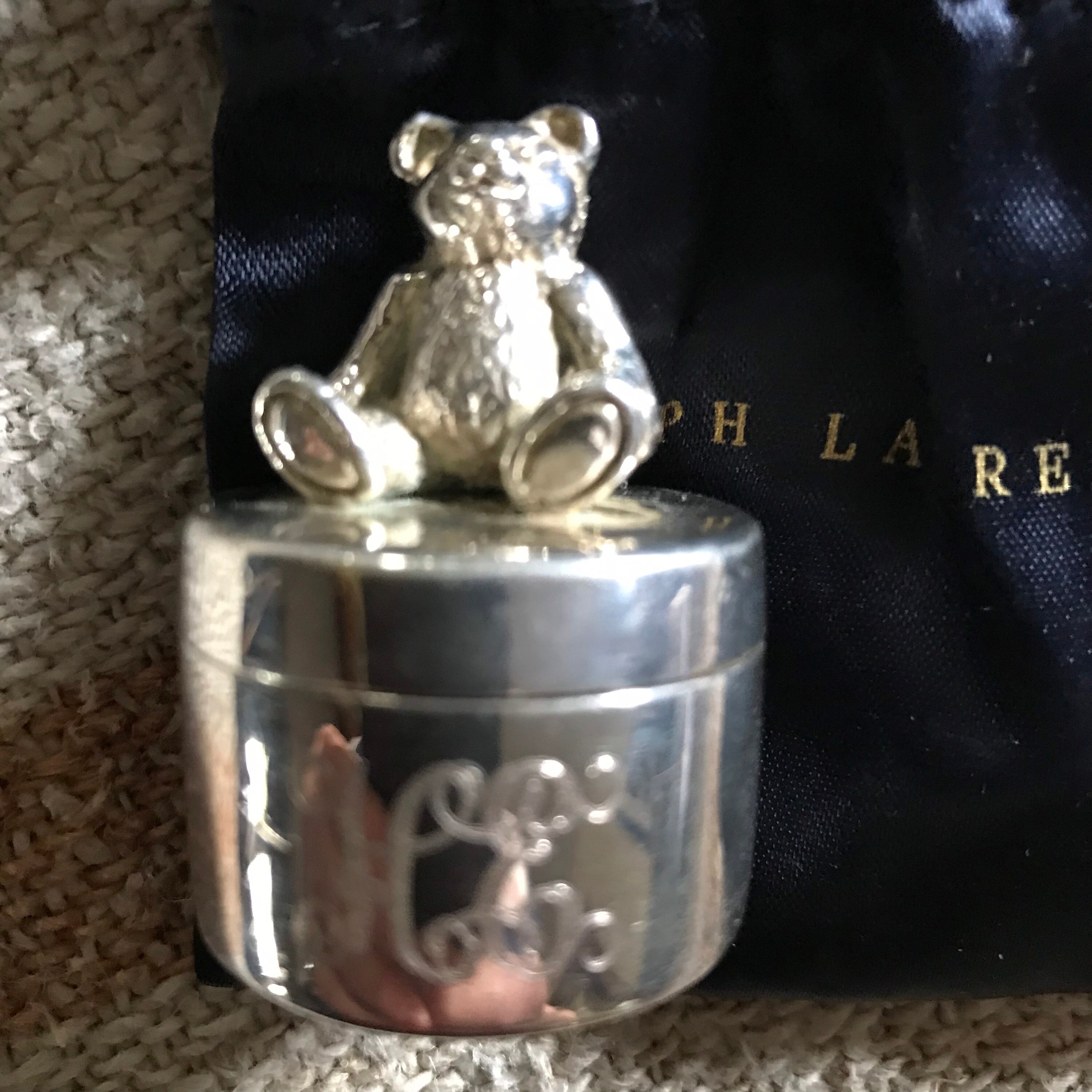 Ralph Lauren Polo Bear Necklace Sterling Silver 925 Vintage Ralph Lauren Polo Bear Necklace Sterling Silver 925 Vintage
