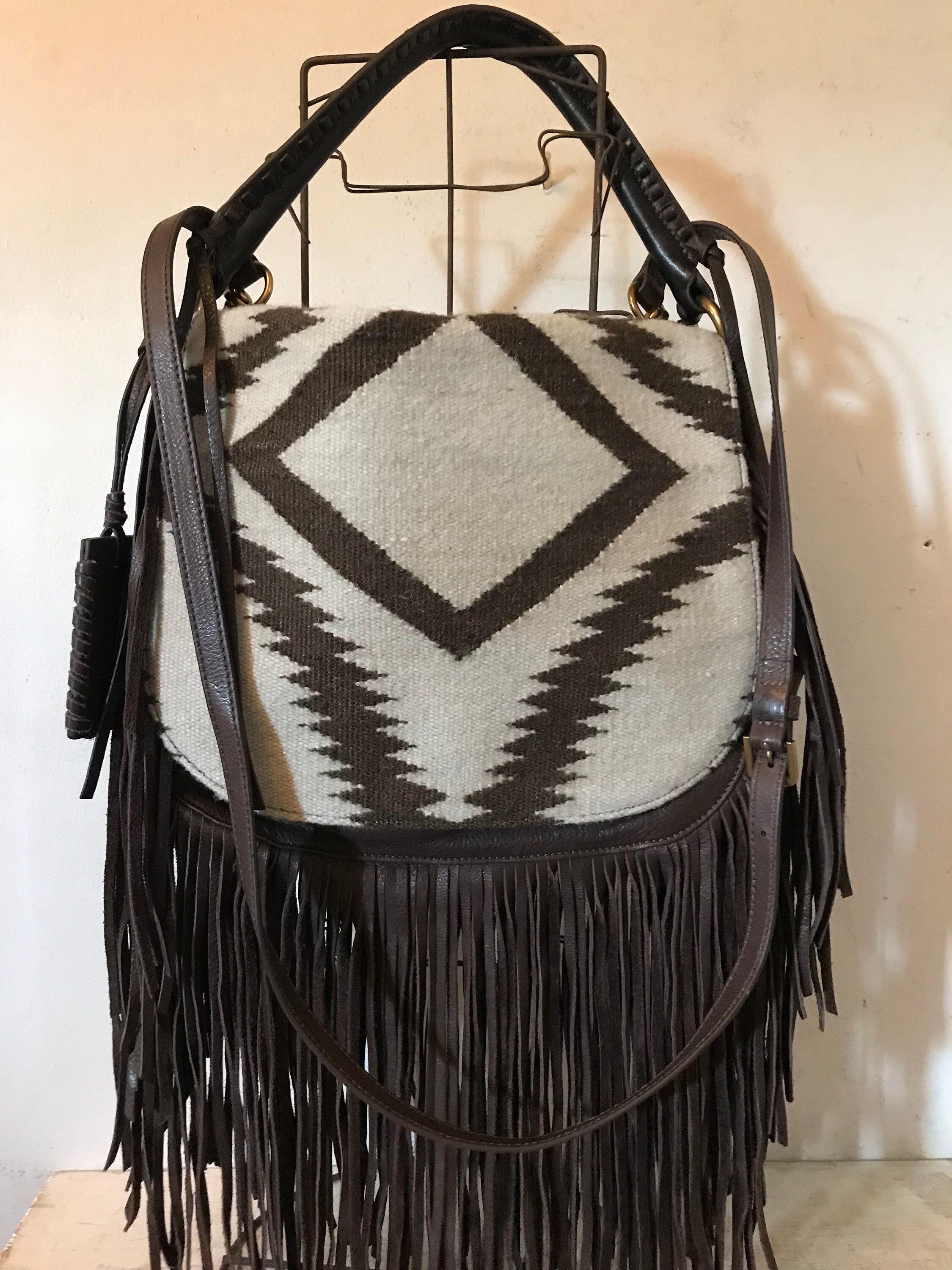 Ralph Lauren Fringe Bag - Etsy Ralph Lauren Fringe Bag - Etsy