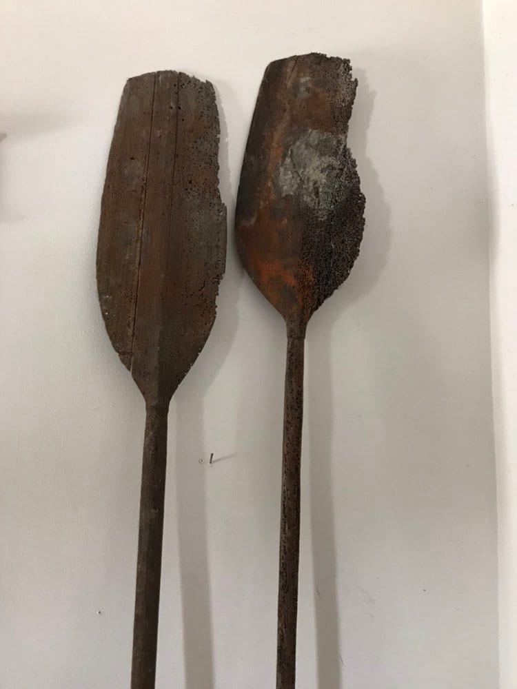 Antique Boat Paddles Ironwood Distressed Tribal Nautical - Etsy