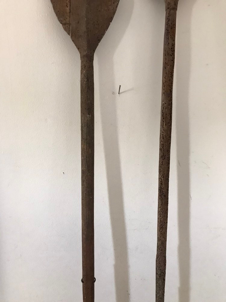 Antique Boat Paddles Ironwood Distressed Tribal Nautical - Etsy