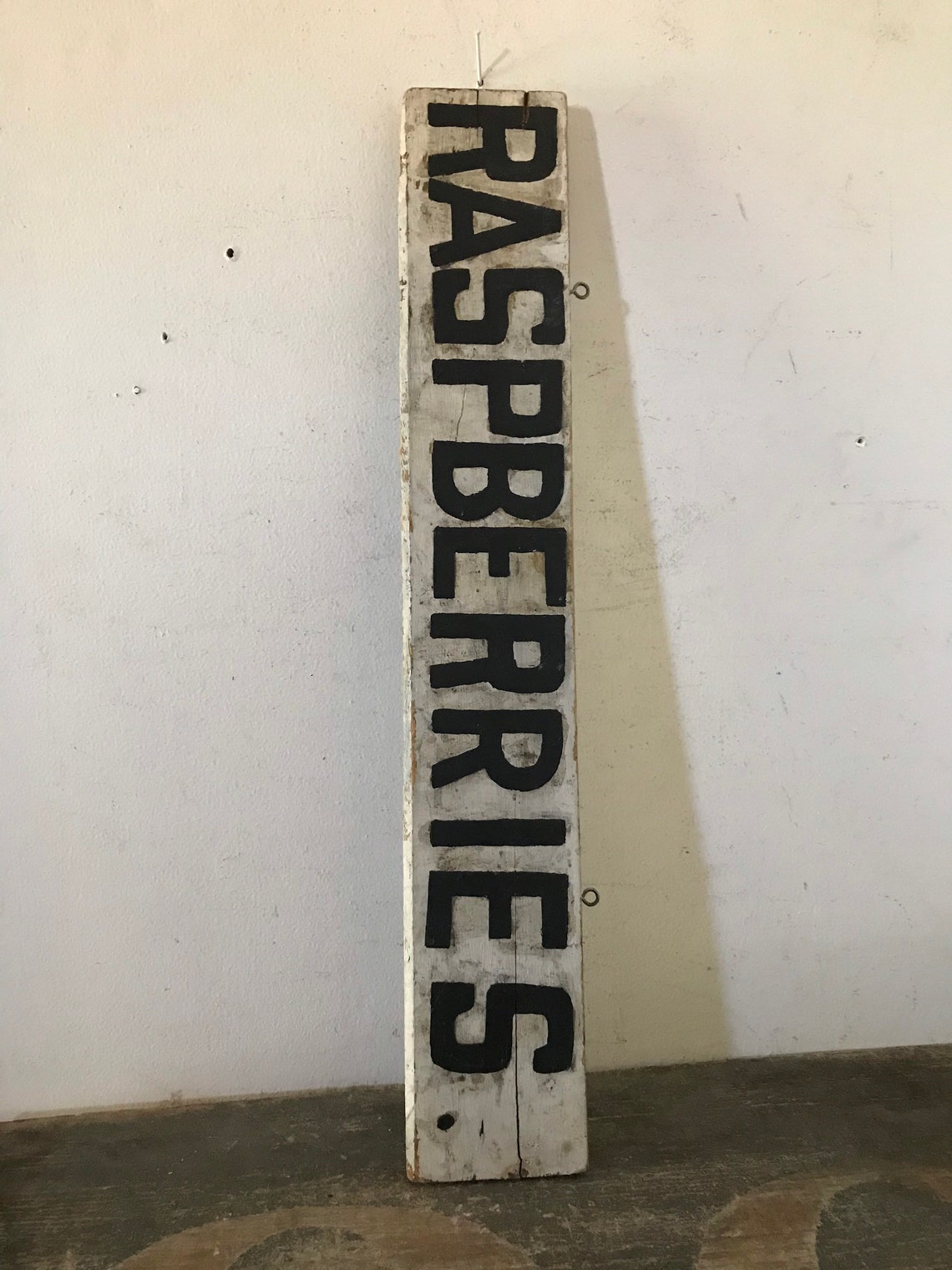 Antique Raspberries Sign Berry Sign Fruit Sign Antique Wood Sign ...