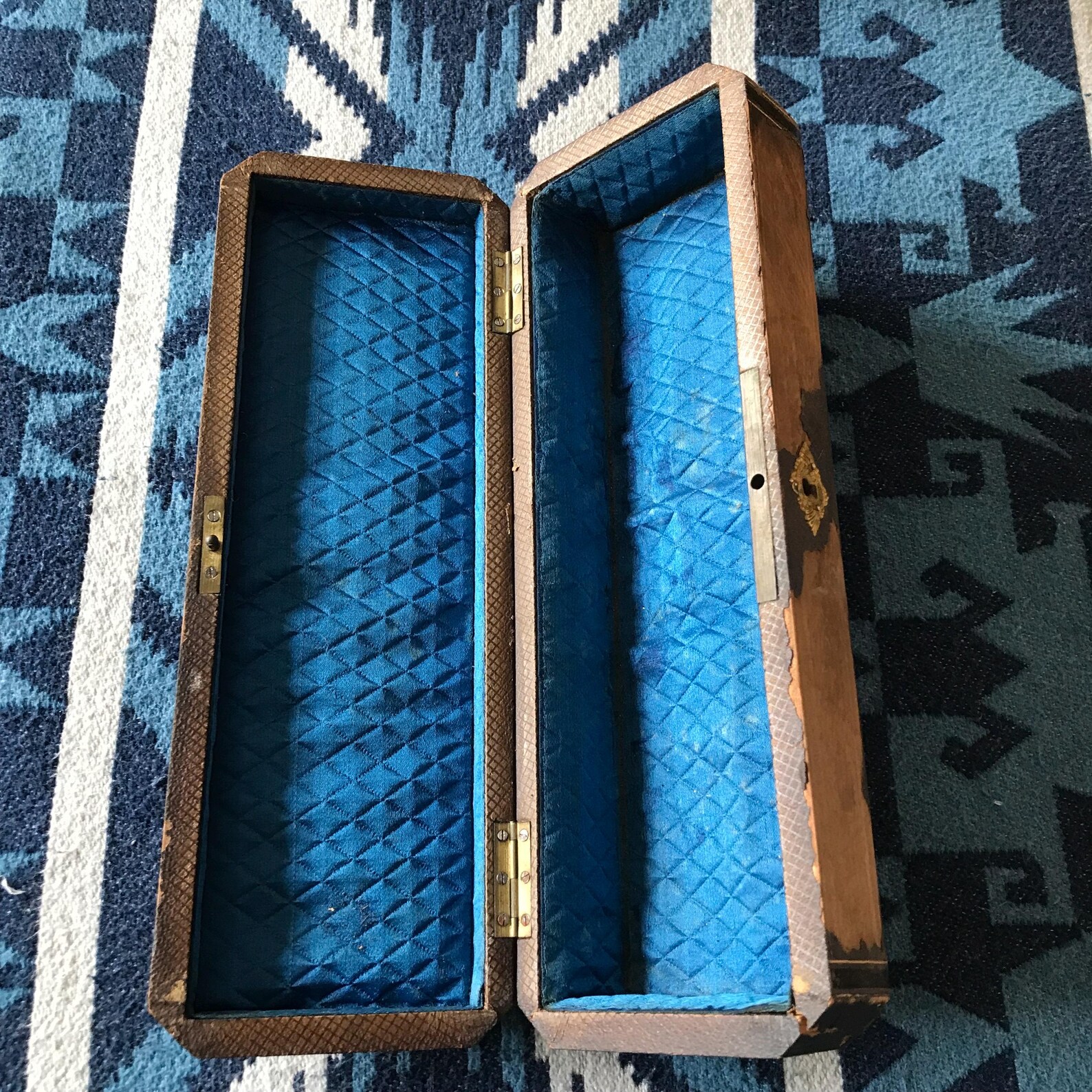 Antique Nautical Box Industrial Wood Sailor Knot Box Tool Box Primitive ...