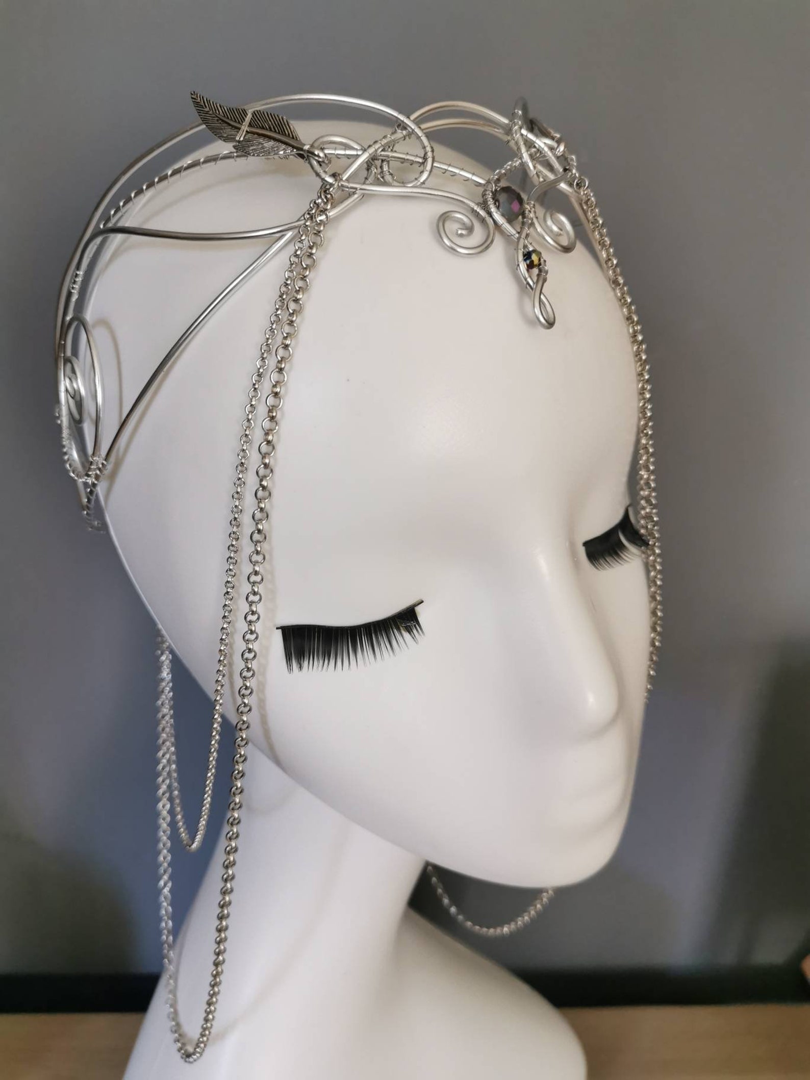 Elf Tiara / Elf Headpiece /crown Elven/ Tiara Elven/ Crown - Etsy