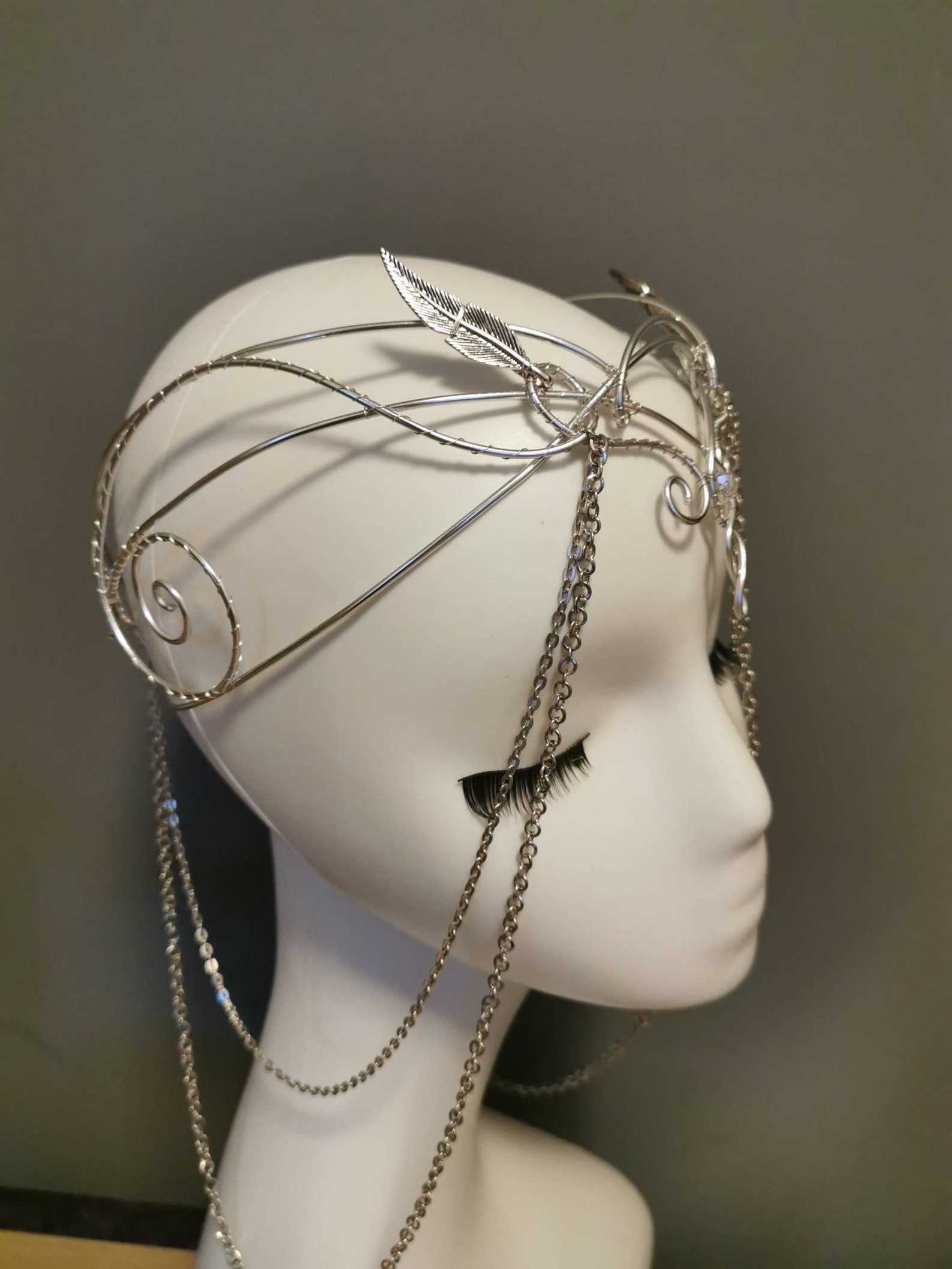 Elf Tiara / Elf Headpiece /crown Elven/ Tiara Elven/ Crown - Etsy