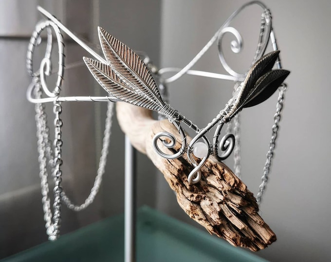 Elf Tiara / Elf Headpiece /crown Elven/ Tiara Elven/ Crown Circlet ...