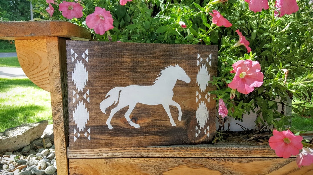 Wooden Horse Sign, Horse Decor, Horse Signs, Country Western, Country ...