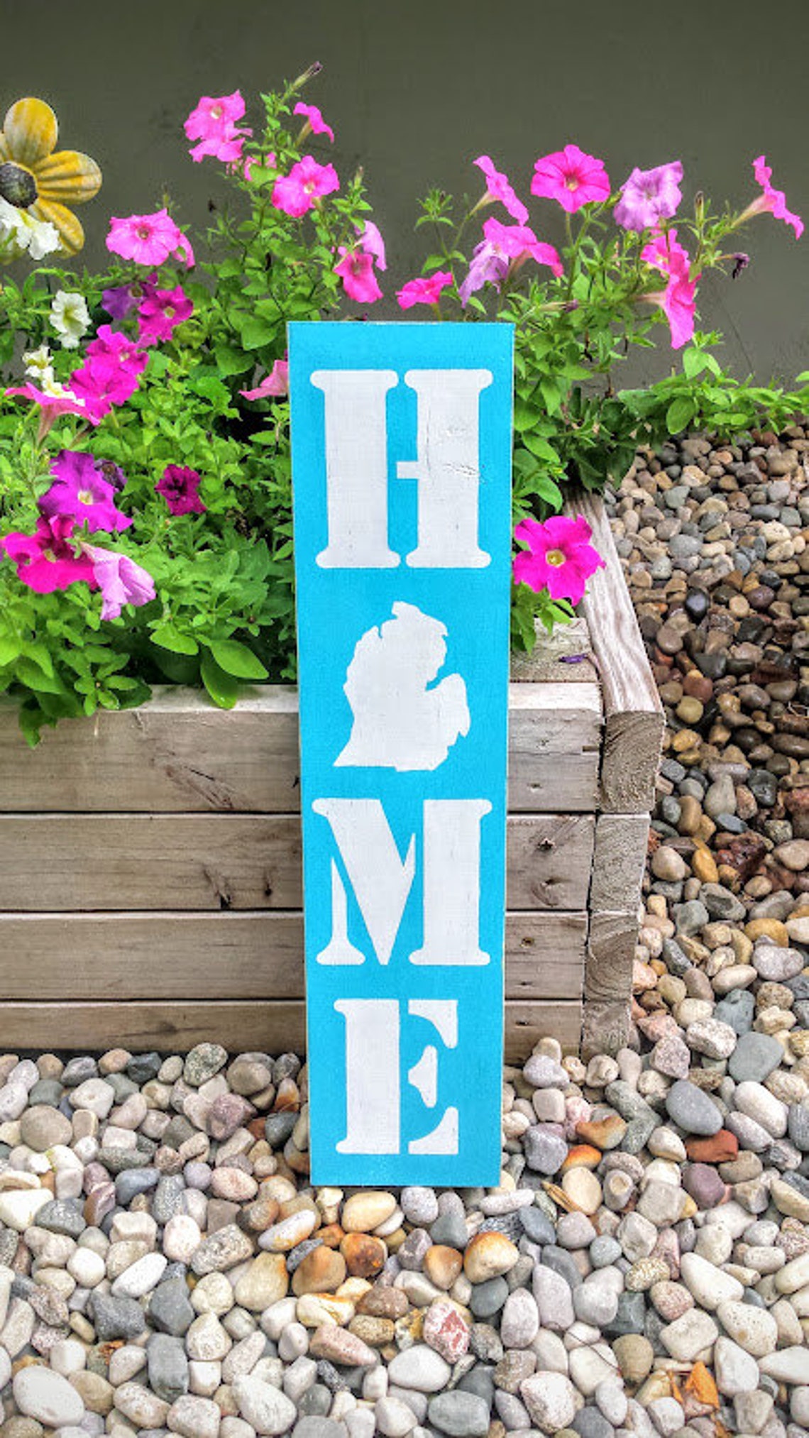 Michigan Home Sign Wooden MI Home Sign Wooden Signs - Etsy