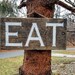 Eat Sign, Kitchen Sign, Kitchen Decor, Wooden Signs, Kitchen Signs ...