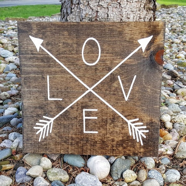 Wooden Love Sign - Etsy