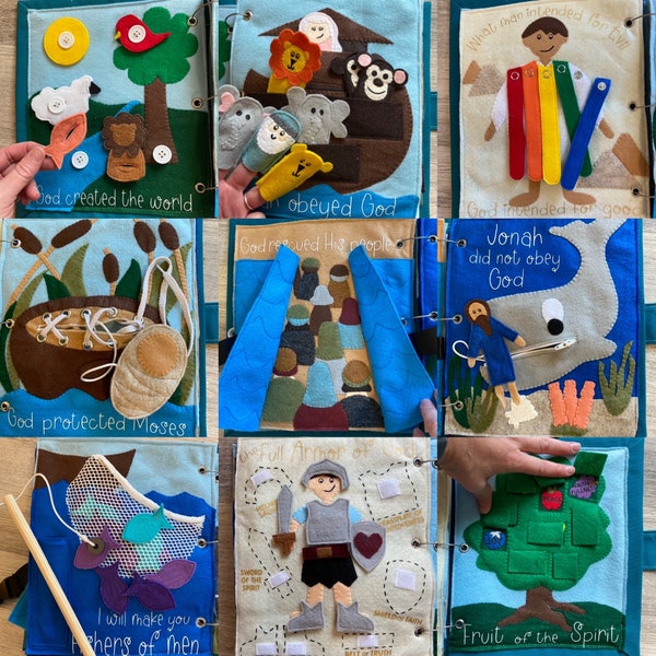 Bible Quiet Book - Etsy