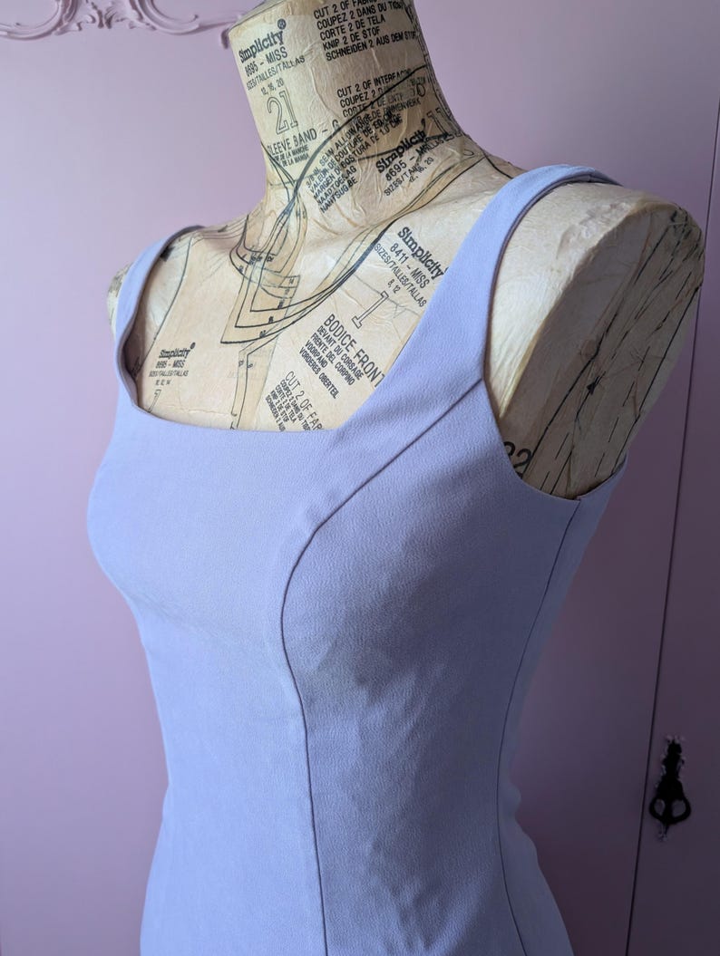 VINTAGE. 90's Mauve Sleeveless Mini Dress. Size 8. [SYNDICATE] - Etsy ...