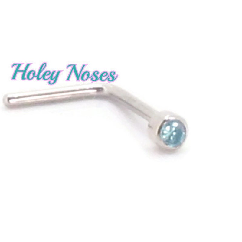Blue Nose Ring - Etsy