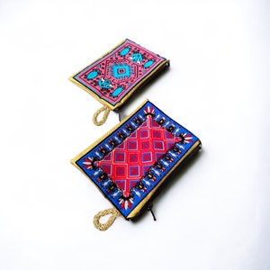 2 Turkish Coin Purses Traditional Design From Turkey Slim - Etsy