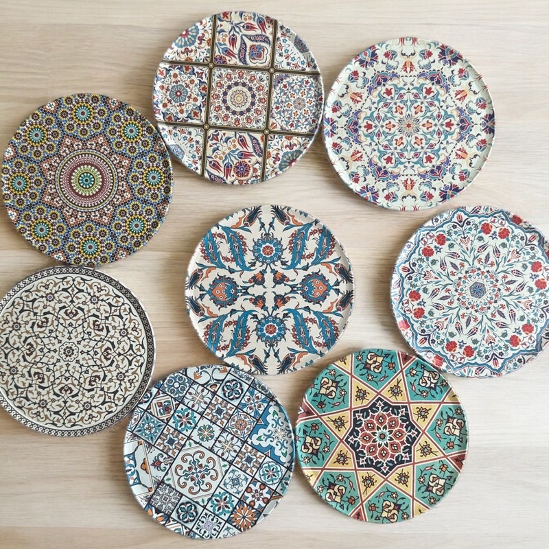 Moroccan Coasters - Etsy