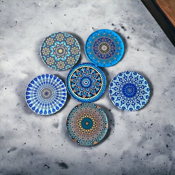 Moroccan Coasters - Etsy