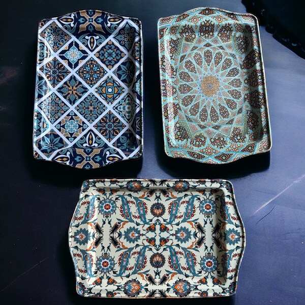 Turkish Metal Serving Tray - Etsy