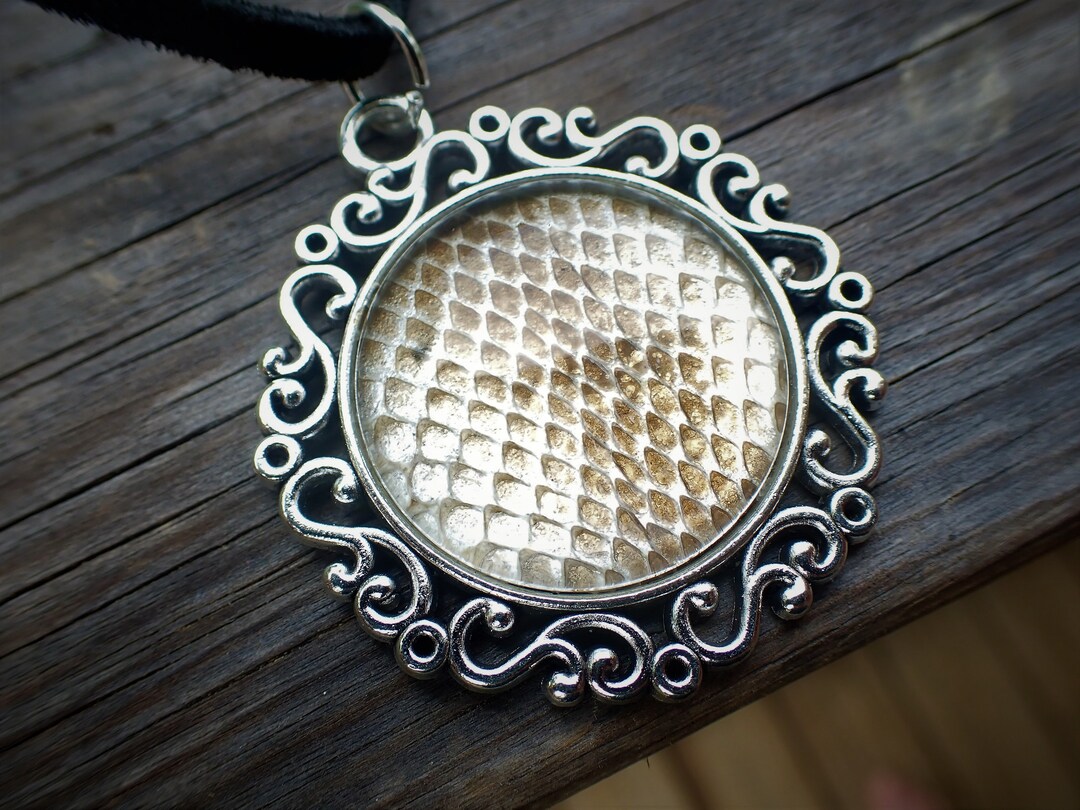 Snake Necklace, Snake Skin, Snake Jewelry, Unique Necklace, Goth ...