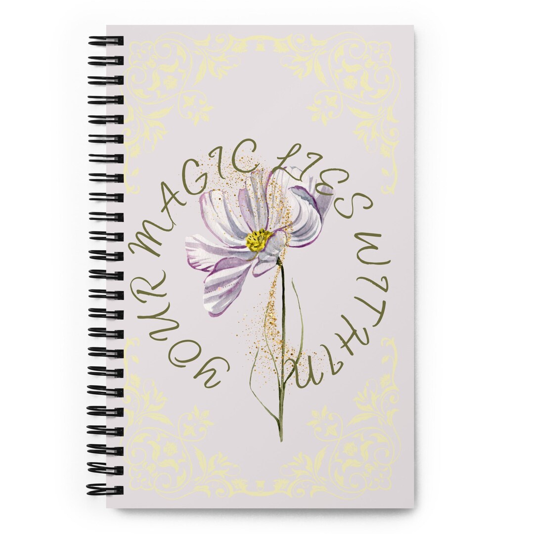 Your MAGIC Lies Within® Violet - Spiral Notebook - Etsy