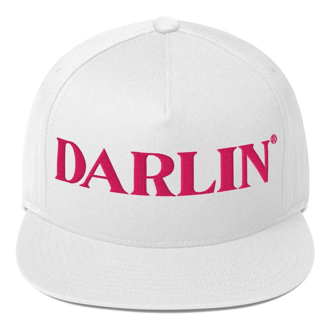 Retro Pink Darlin' Snapback Trucker Hat - Cute Foam Cap for Cowgirl ...