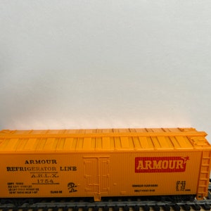 HO Scale Armour Reefer Car by Mantua 1754/no Box - Etsy