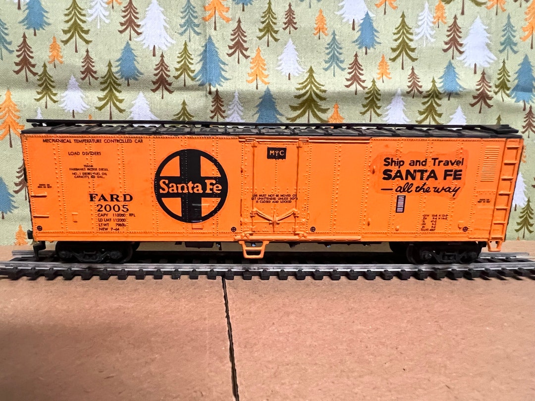 HO Scale Santa Fe Mechanical Reefer by Athearn #2005/no Box - Etsy