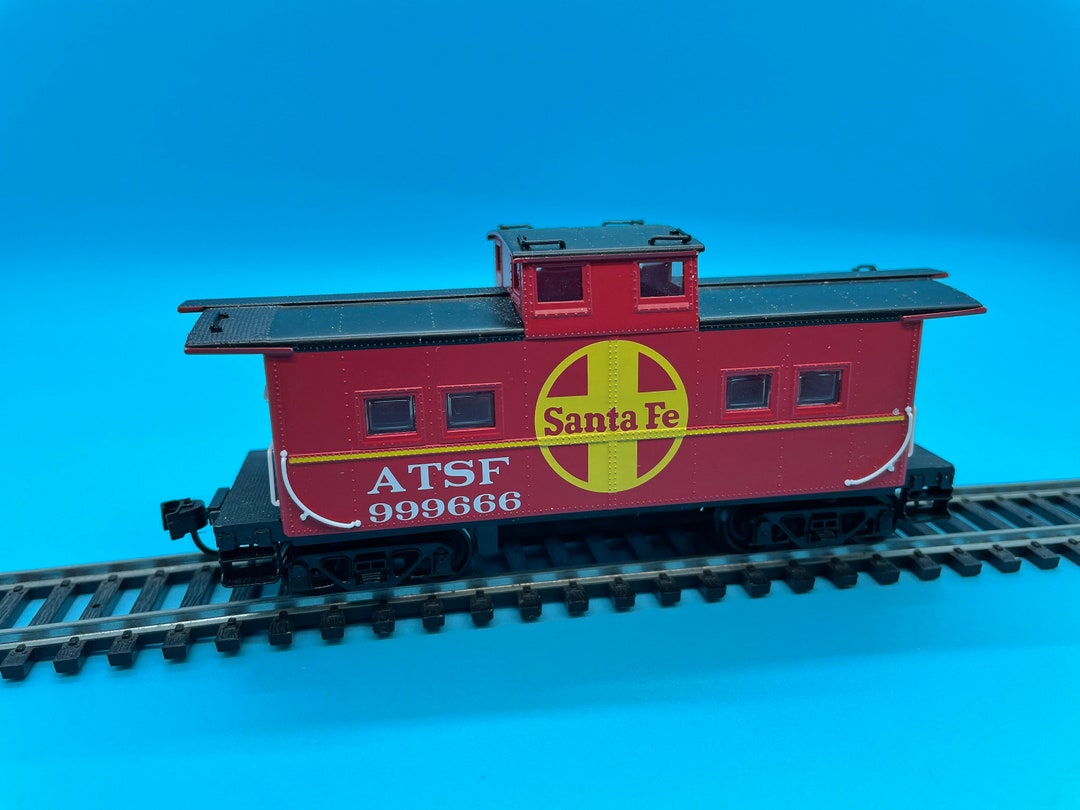 HO Scale ATSF Caboose by Life-like 999666 - Etsy