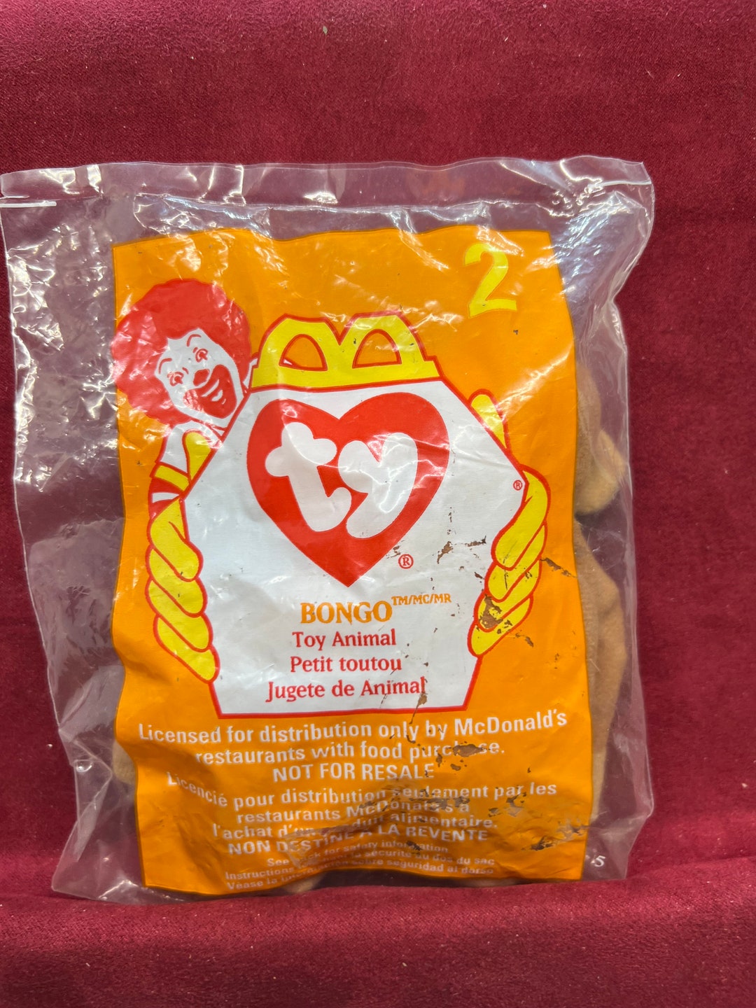 Mcdonalds Toy Animal Bongo #2 - Etsy