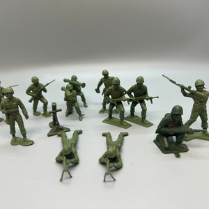 Marx Army Men 41 Piece Set - Etsy