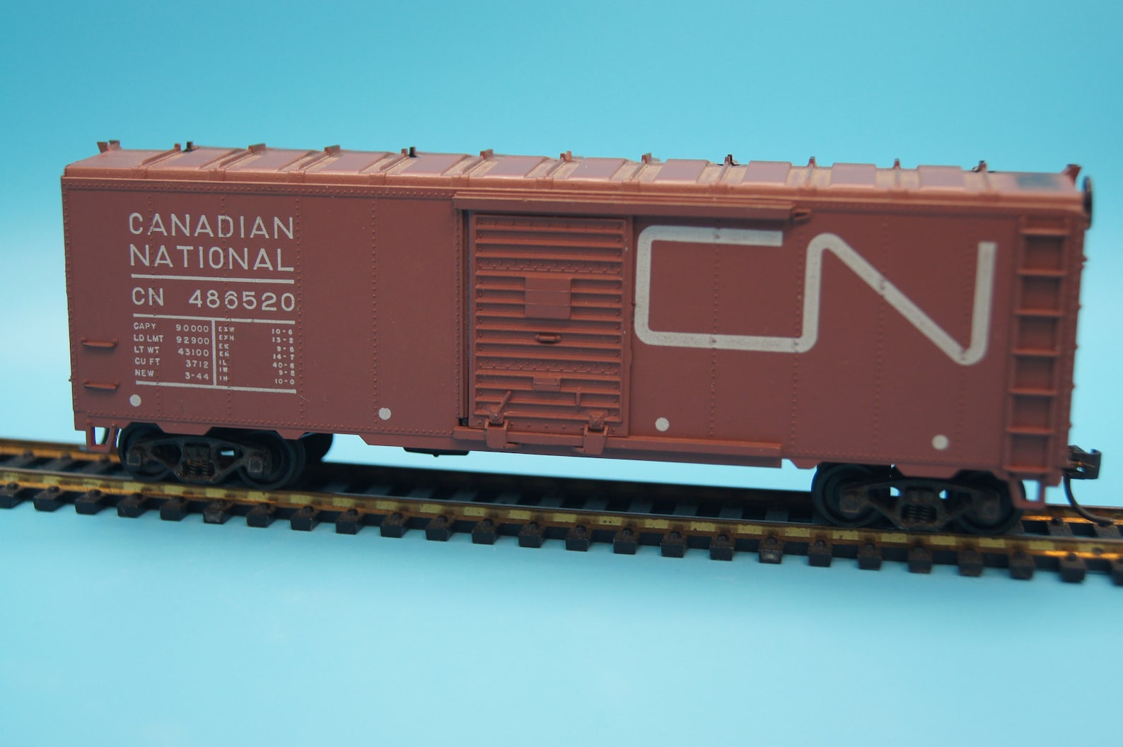 HO Scale Canadian National 40' Ft Boxcar by Athearn 486520 - Etsy