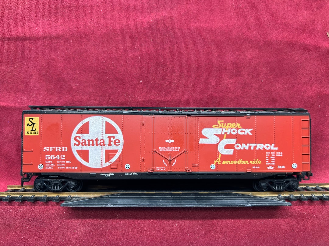 HO Scale Santa Fe 50' Boxcar by Athearn 5642/no Box - Etsy