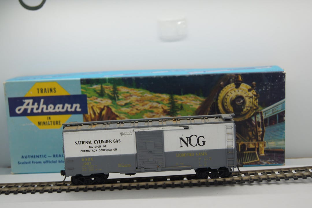 HO Scale National Cylinder Gas Box Car by Athearn #1007/no Box - Etsy