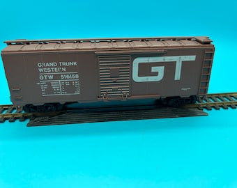 Athearn HO 63210 Illinois Central 50 Foot Bulkhead Flat - Etsy