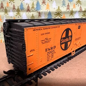 HO Scale Santa Fe Mechanical Reefer by Athearn #2005/no Box - Etsy