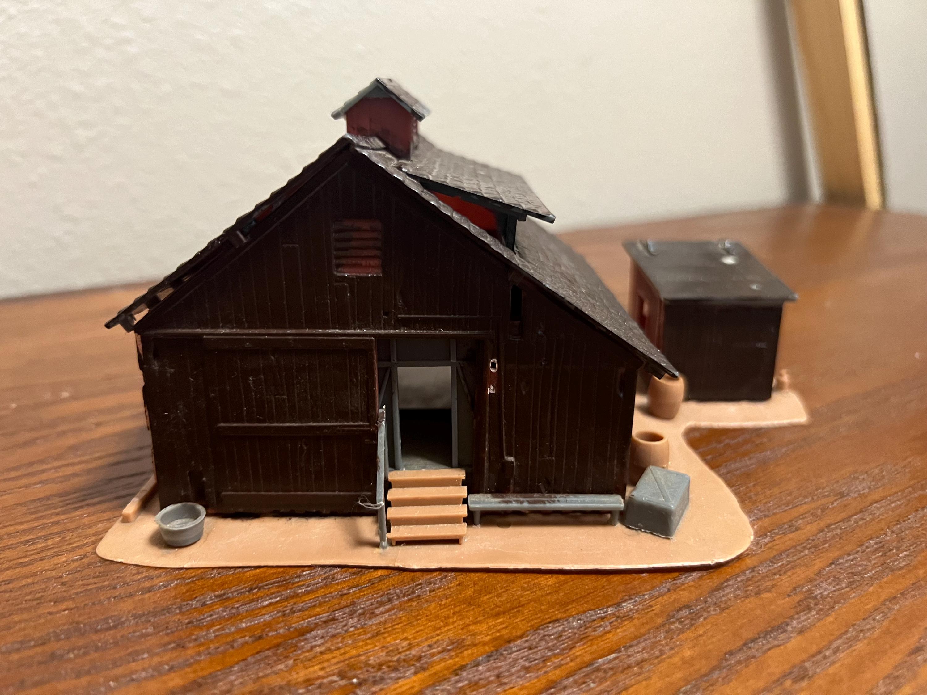 HO Scale Barn - Etsy