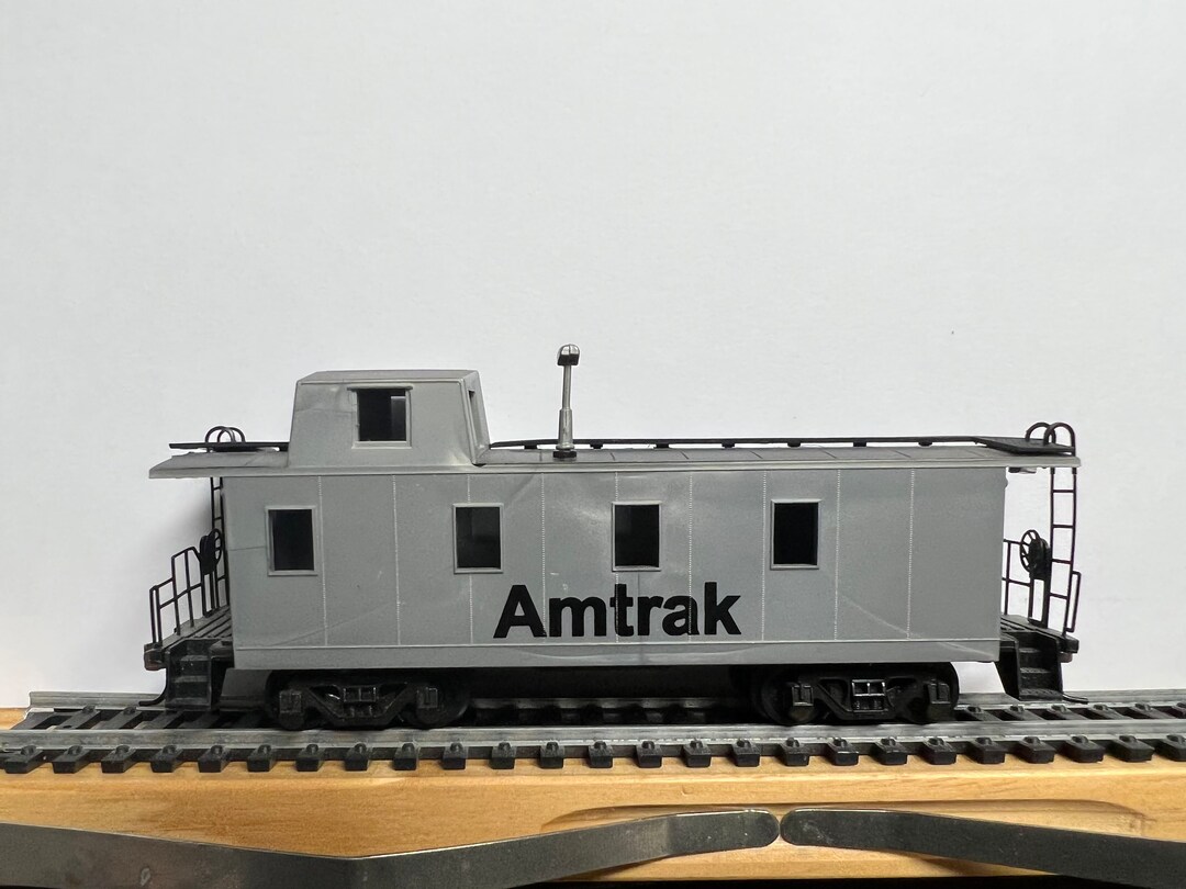 HO Scale Amtrak Caboose by Bachmann/no Box - Etsy