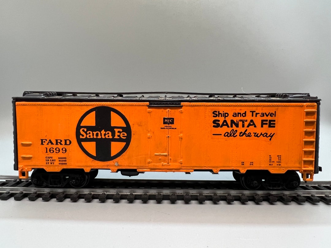 HO Scale Santa Fe 40' Mechanical Reefer by Athearn #1699/no Box - Etsy