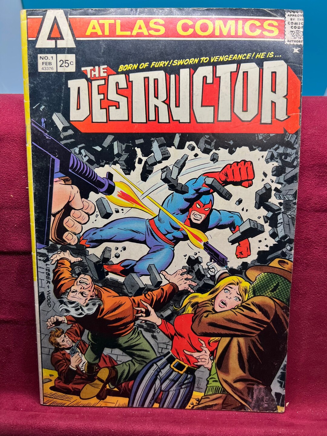 The Destructor by Atlas Comics #1 Feb First Issue - Etsy