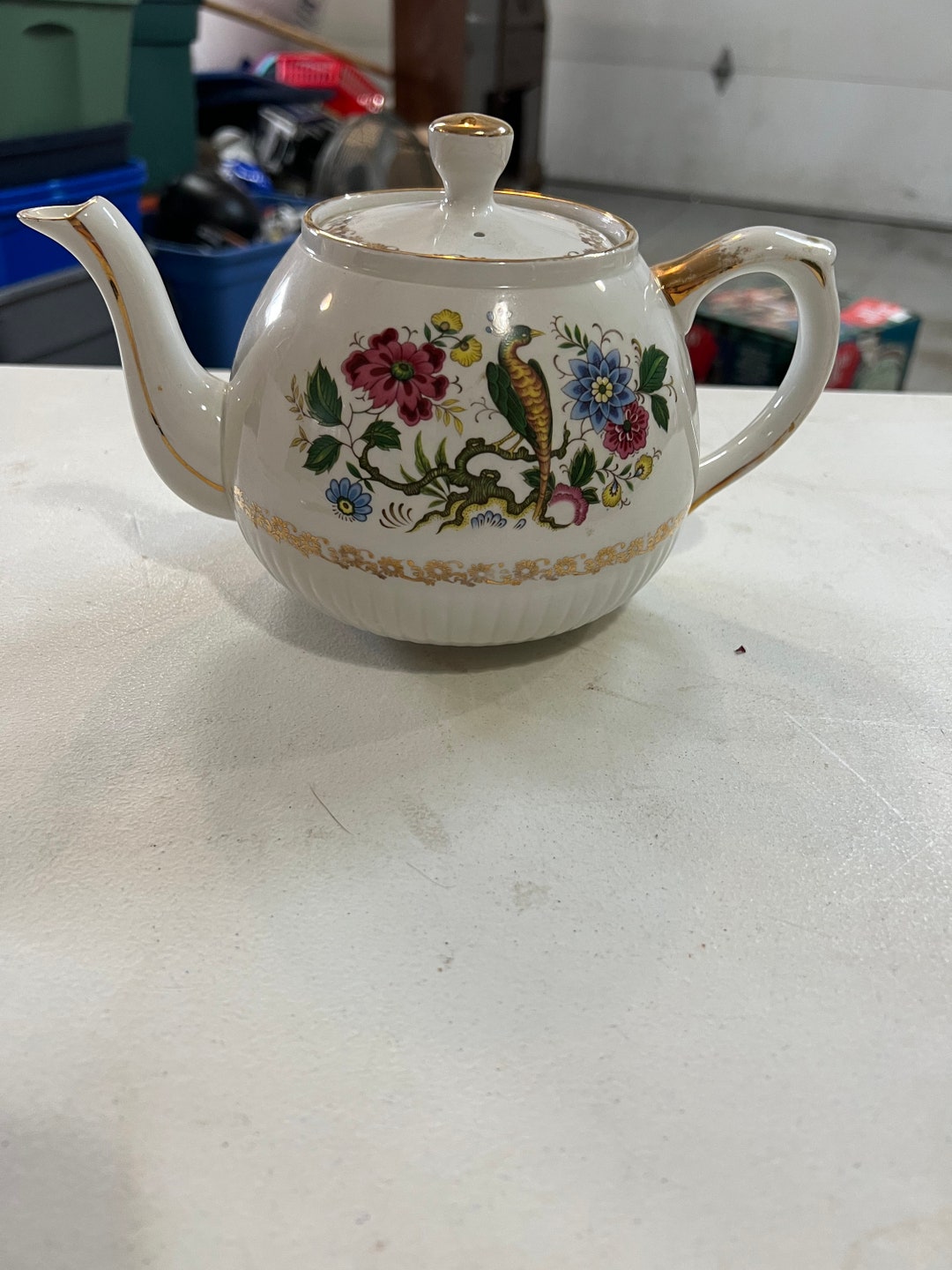 Ellgreave Ironstone Tea Pot Division of Wood and Sons England - Etsy